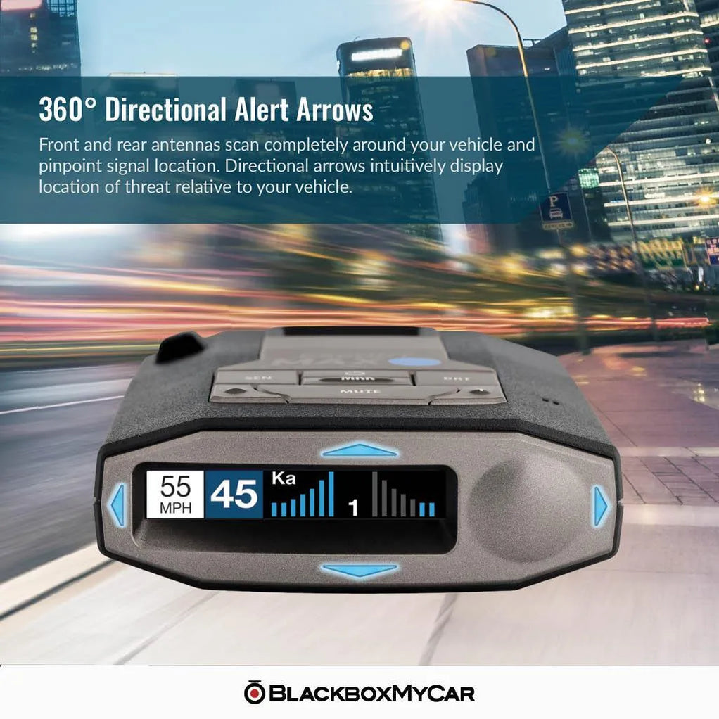 Escort Max 360C Radar Detector + M1 Full HD Dash Cam Bundle ...